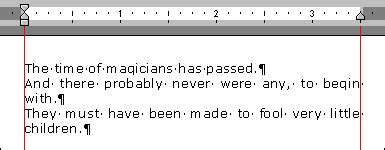 Atlantis Word Processor Help Paragraph Format
