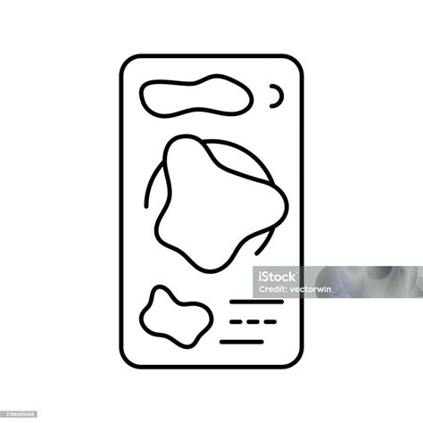 Heatmap Ux Ui Design Line Icon Vector Illustration Stock Illustration Download Image Now
