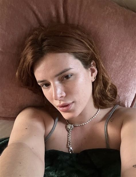 Bella Thorne Shows Off Radiant Skin In Makeup Free Selfies