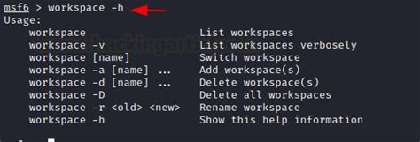 Metasploit For Pentester Database And Workspace Hacking Articles