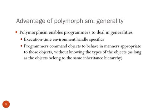 PPT Object Oriented Programming Polymorphism PowerPoint Presentation ID