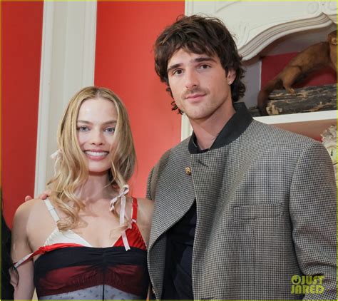Margot Robbie Stuns In Tiered Ombré Gown At Wuthering Heights World