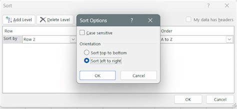 How To Sort In Excel Row Column Names And In Custom Order