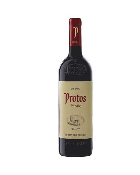 Protos Con Copas Vino Tinto Exclusivo Ribera Del Duero