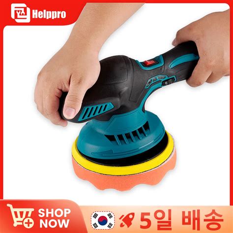 차량용 무선 버퍼 폴리셔 Da 폴리셔 가변 속도 폴리셔 키트 왁싱 머신 12v 8mm 20ah 배터리 2 개