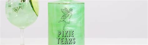 Firebox Pixie Tears Gin Crisp Elderflower Flavoured Gin With Cucumber
