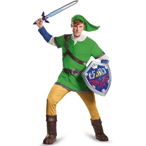 The Legend Of Zelda Link Deluxe Mens Adult Halloween Costume