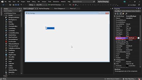 Using The Checkbox Control In Winforms