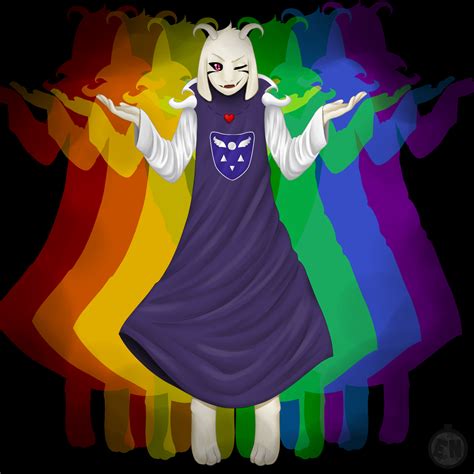 Fan Art Asriel Dreemurr By Elphyniniel On Deviantart