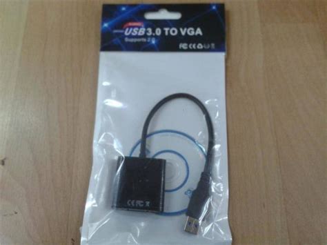 USB To VGA Adapter Cable For Output To Projector Convertor Star International