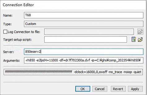 Ghs E2调试rh850 如何配置connection Forum Rh850 And Rl78fx Mcu Renesas Engineering Community