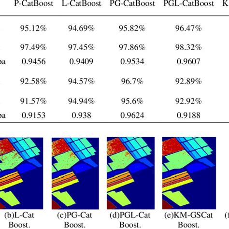 classification results of different feature extraction model download