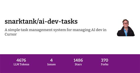Github Snarktankai Dev Tasks Llm Context