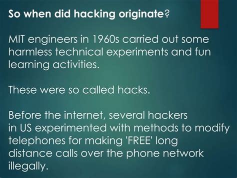 Hacking Vs Cracking In Computer Networks Ppt