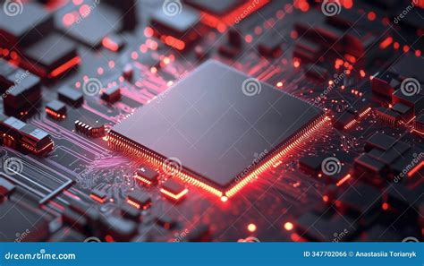 Silicon Wafers With Microchips Essential Components In Electronics For Integrated Circuit