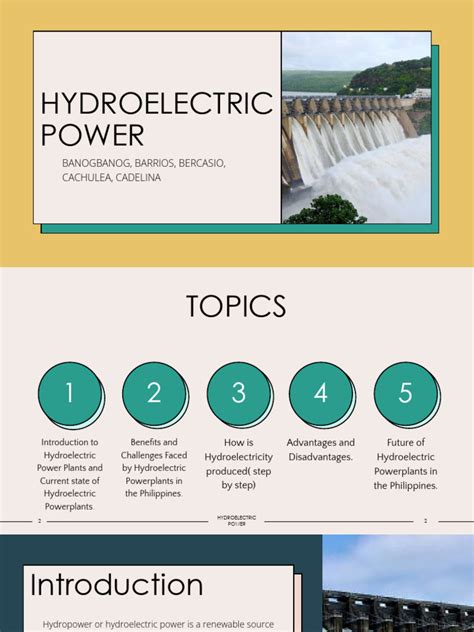 Hydroelectric Power Pdf Hydroelectricity Power Station
