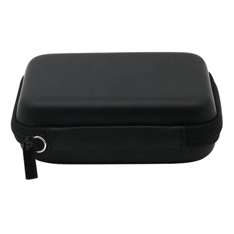 Black Hard Carry Pouch For Glucometerglucose Mete Grandado