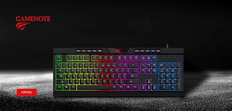HAVIT GAMENOTE KB500L MULTI FUNCTION BACKLIT GAMING KEYBOARD