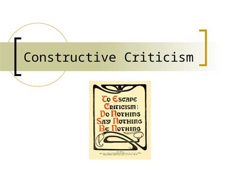 Ppt Constructive Criticism The Word “constructive” Synonyms