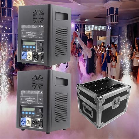 2pcs 많은 400w 불꽃 놀이 기계 비행 케이스 콜드 Dj 분수 스파크 400stage Lighting Effect Aliexpress