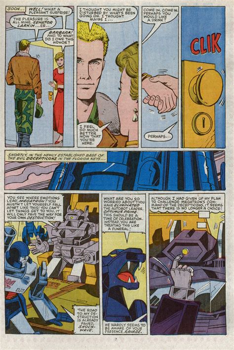 Read Online G I Joe And The Transformers Comic Issue 2