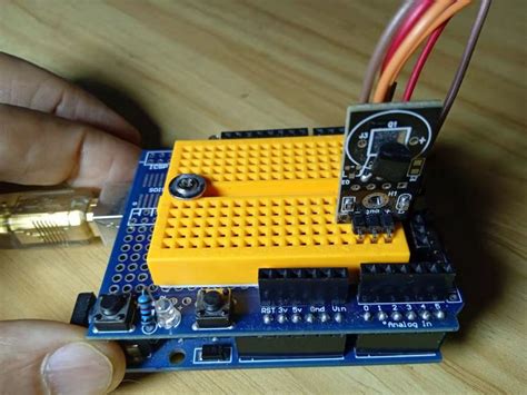 「雕爷学编程」arduino动手做（39）——ds18b20温度传感器2 Makelog造物记