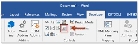 How To Insert Date Picker Showing Current Date By Default In Word