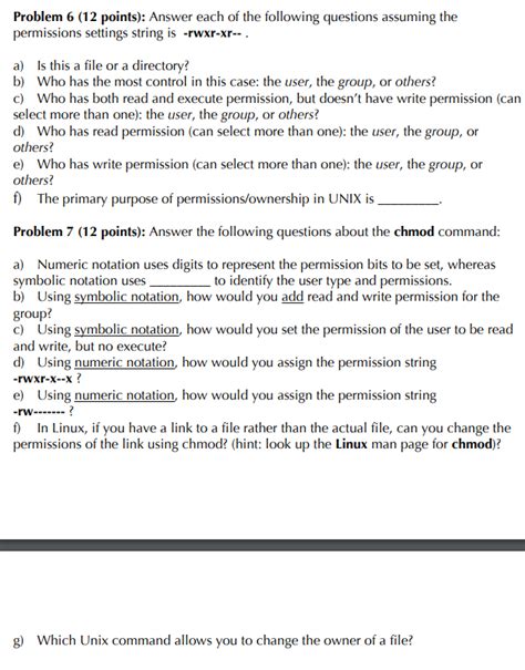 solved problem 6 12 points answer each of the following
