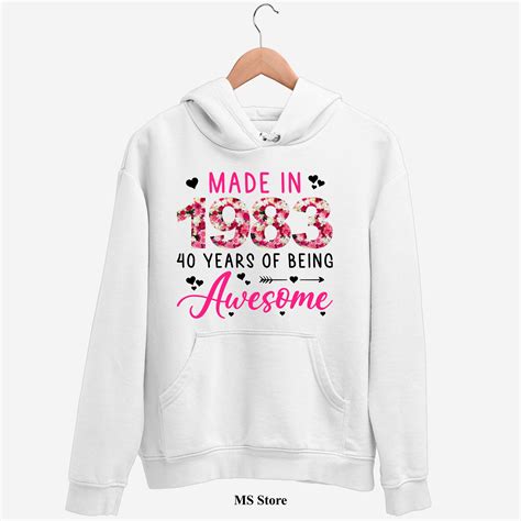 Hudica Made In Years Of Being Awesome Ms Store