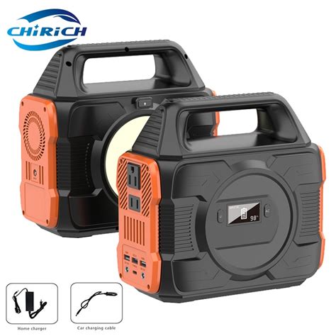 300w 파워 스테이션 휴대용 태양열 발전기 가정용 전원 공급 장치 뱅크 80000mah 220v 110v Led 배터리