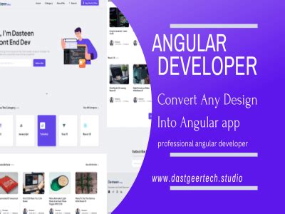 Responsive Angular Web App Upwork