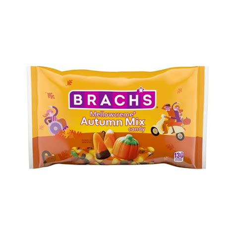 Brachs Assorted Flavors Autumn Mix Candy Halloween Candy 11 Oz Bag