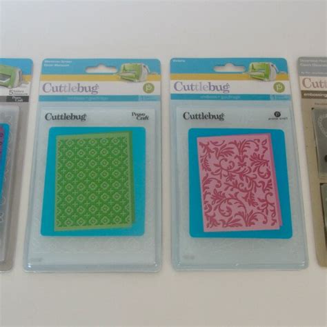 Cuttlebug Embossing Folders Etsy