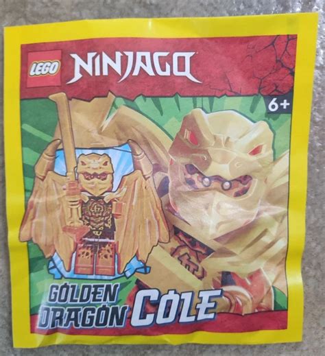 Figurine Lego Minifigure Polybag Ninjago Golden Dragon Cole Armure Or Eur Picclick Fr