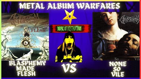 ️Cryptopsy Blasphemy Made Flesh Vs None So Vile ️ - YouTube
