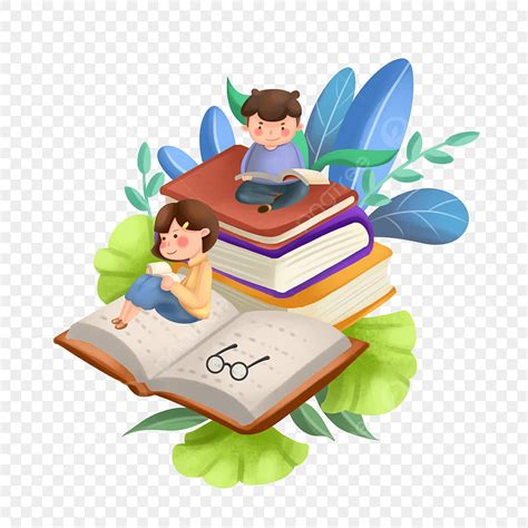 Pictures Cartoon Characters Reading Books At Joel Fountain Blog