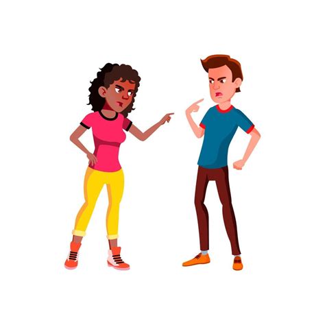 Couple Conflict Vector Art Icons And Graphics For Free Download
