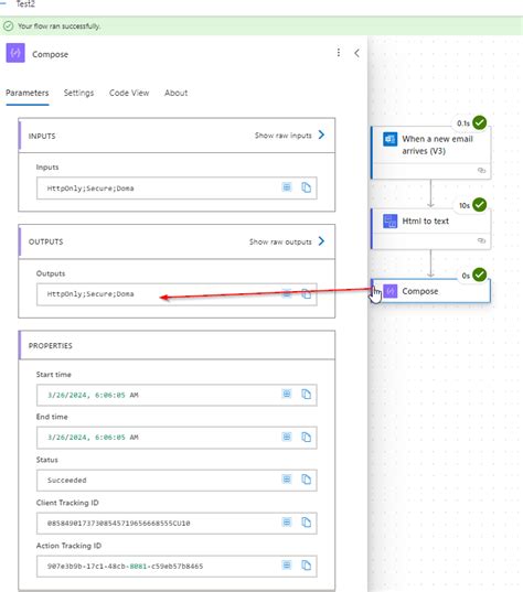 solved extracting url from email body power platform community