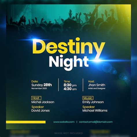 Premium PSD Event Social Media Post Design