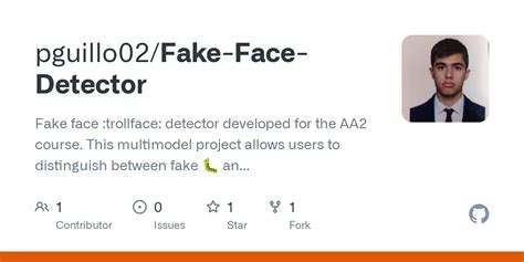 github pguillo02 fake face detector fake face detector developed for