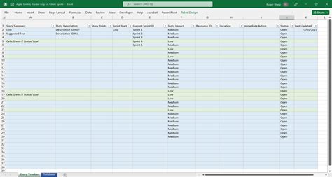Agile Scrum Project Management Template Collection Word