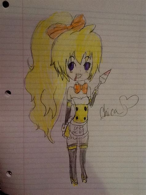 Female Chica By Hanbusazero On Deviantart