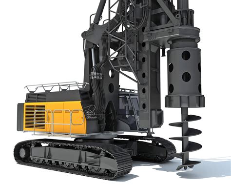Rotary Drilling Rig 3d Model By 3d Horse