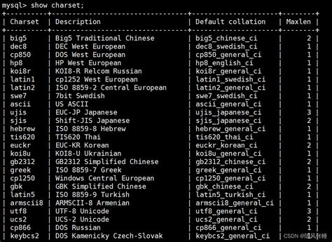 Mysql 第2节 Mysql库的操作 Csdn博客