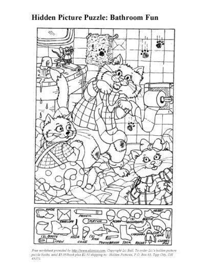 숨은그림찾기 물고기를 잡으세요 숨겨진 그림을 찾아 보세요 307 Hidden Pictures Hidden Picture Puzzles Hidden