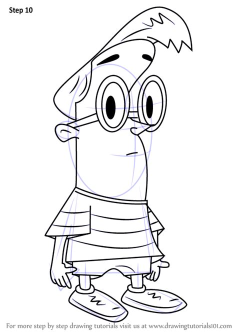 How To Draw Andy Johnson From Squirrel Babe Squirrel Babe Step By Step DrawingTutorials Com