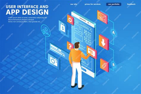 Premium Vector Programmer And Engineering Development Illustration