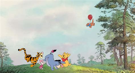 Download Christopher Robin And Winnie The Pooh Enjoying A Sunny Day In