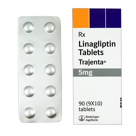 Trajenta Linagliptin Tablet 5mg Packaging Size 90 Tablets At ₹ 271