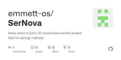 Github Emmett Ossernova Nova Client Is Just A Js Cheat Bookmarklet